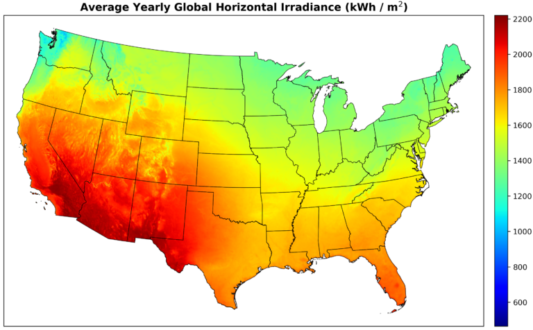 How Much Land Would it Take to Generate All US Electricity With Solar ...
